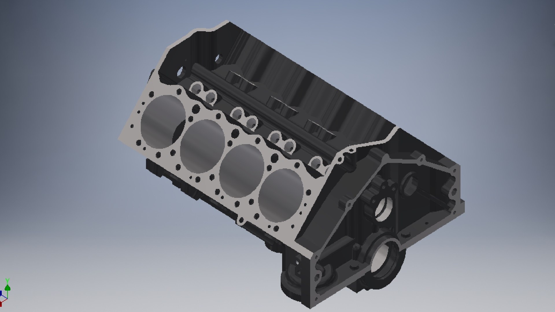 V8 engine block 3d model 3D model - TurboSquid 2117460