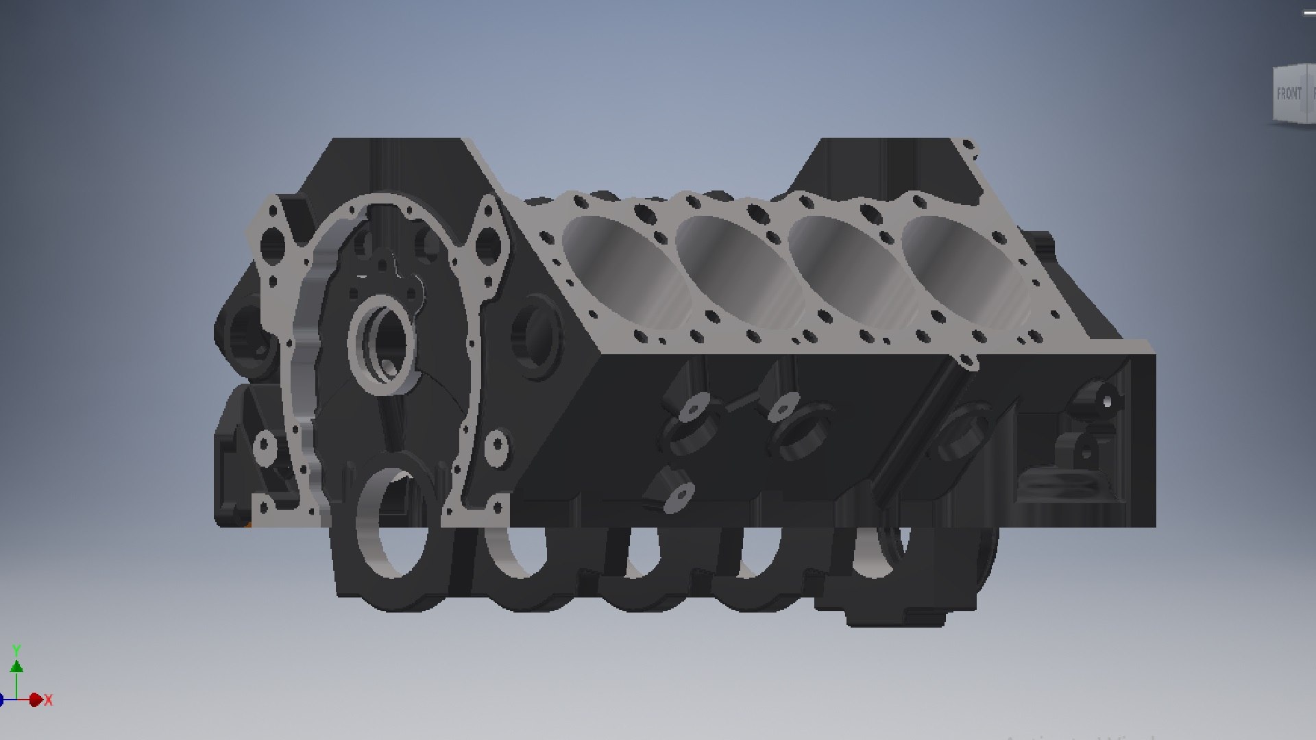 modelo 3d modelo 3d del bloque del motor v8 - TurboSquid 2117460