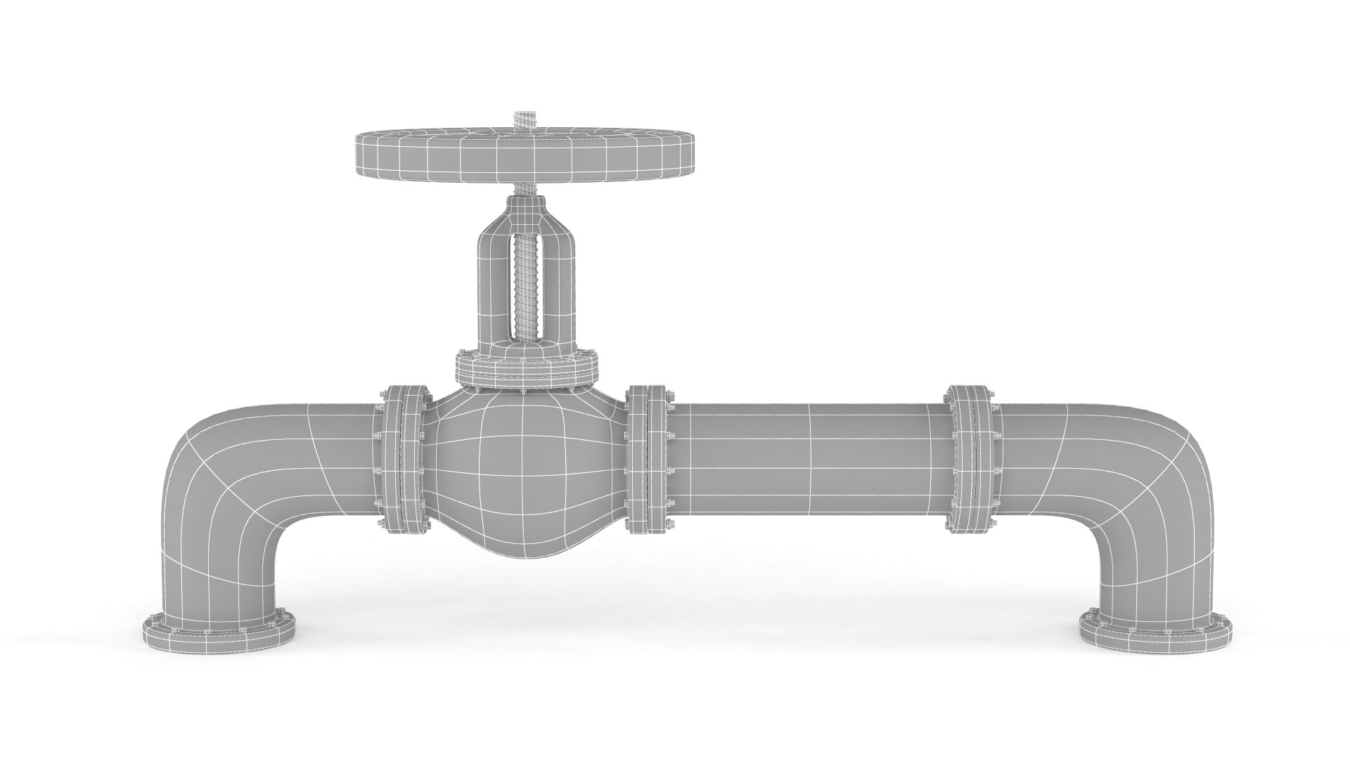Gas Pipe 3D Model - TurboSquid 1784000