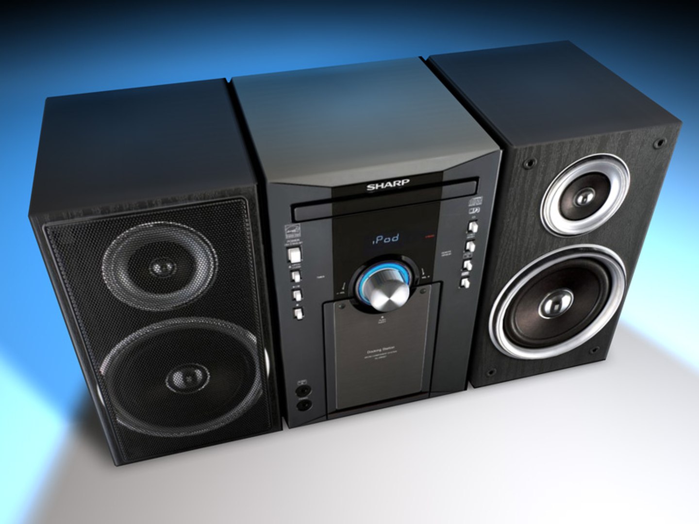 Maya Sharp Shelf Stereo