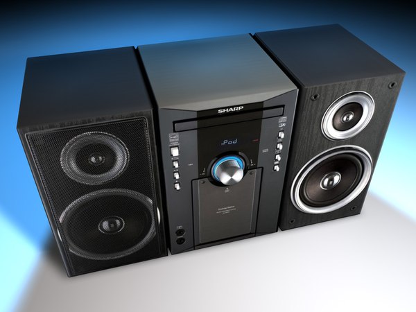 maya sharp shelf stereo