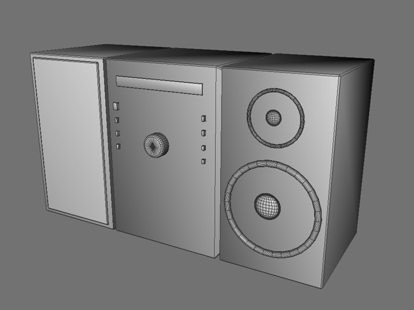 Maya Sharp Shelf Stereo