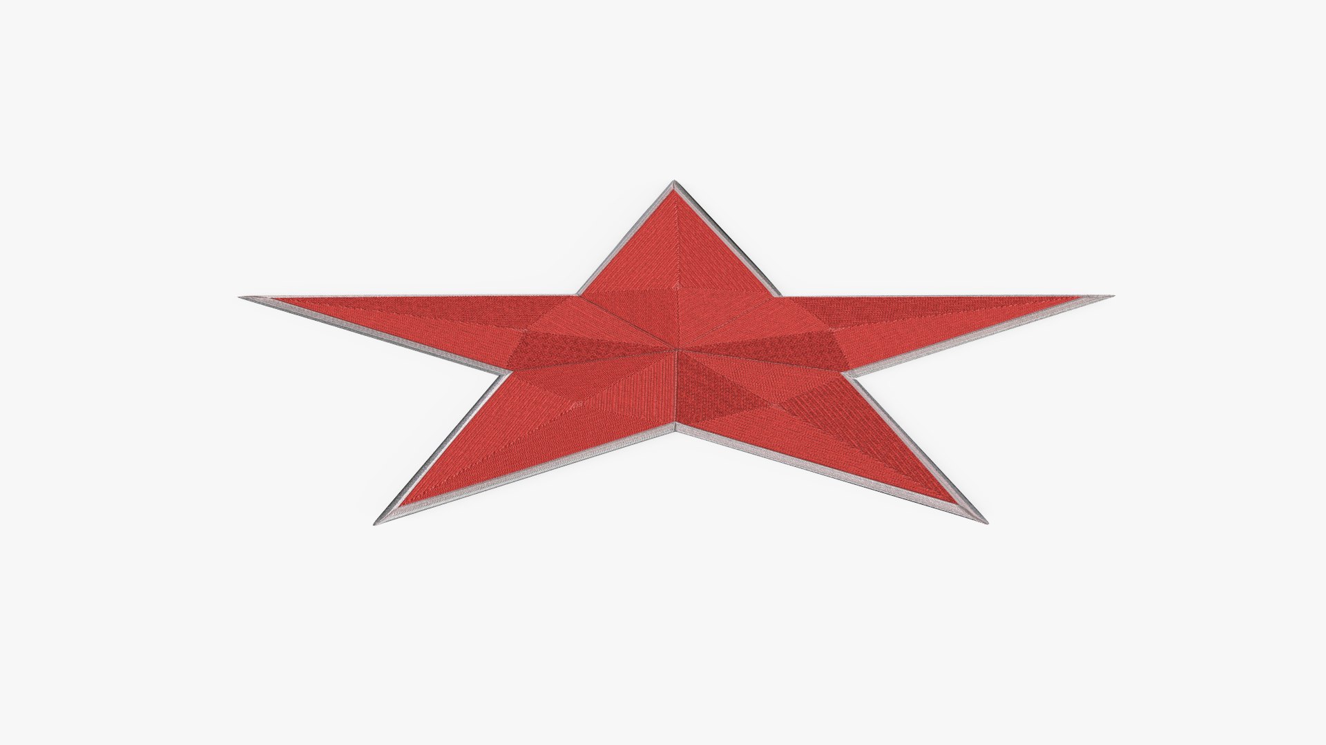 Ecusson Star Shape 3D Model - TurboSquid 2034470