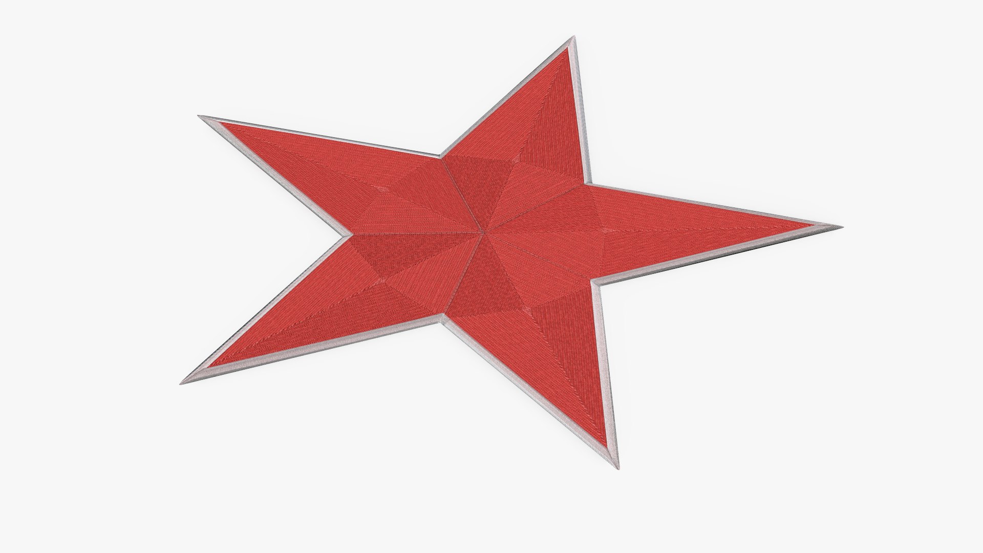 Ecusson Star Shape 3D Model - TurboSquid 2034470
