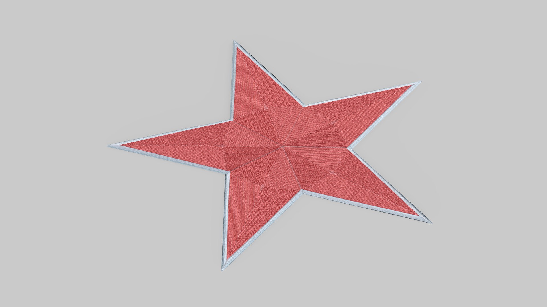 Ecusson Star Shape 3D Model - TurboSquid 2034470