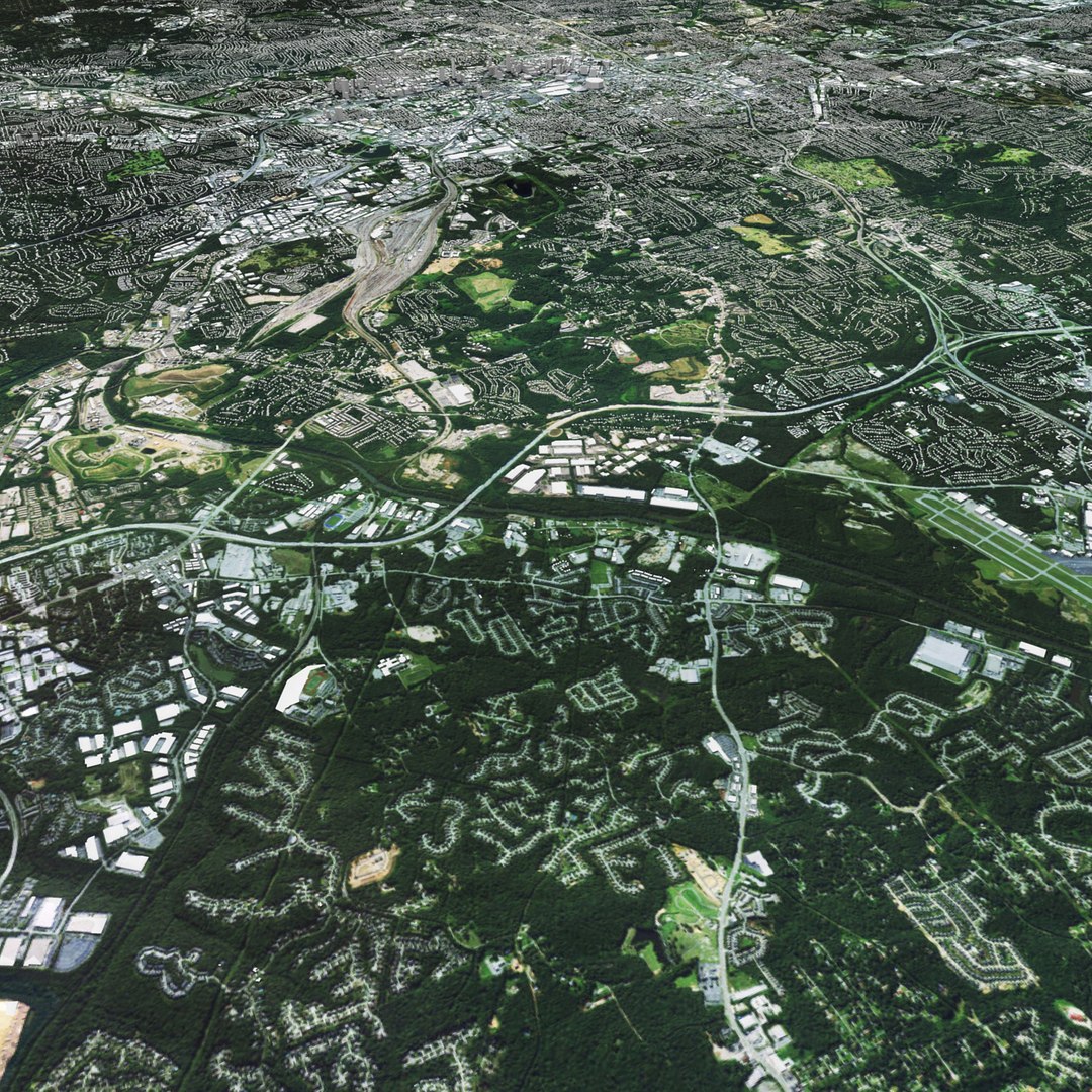3D Atlanta City Model - TurboSquid 1352197