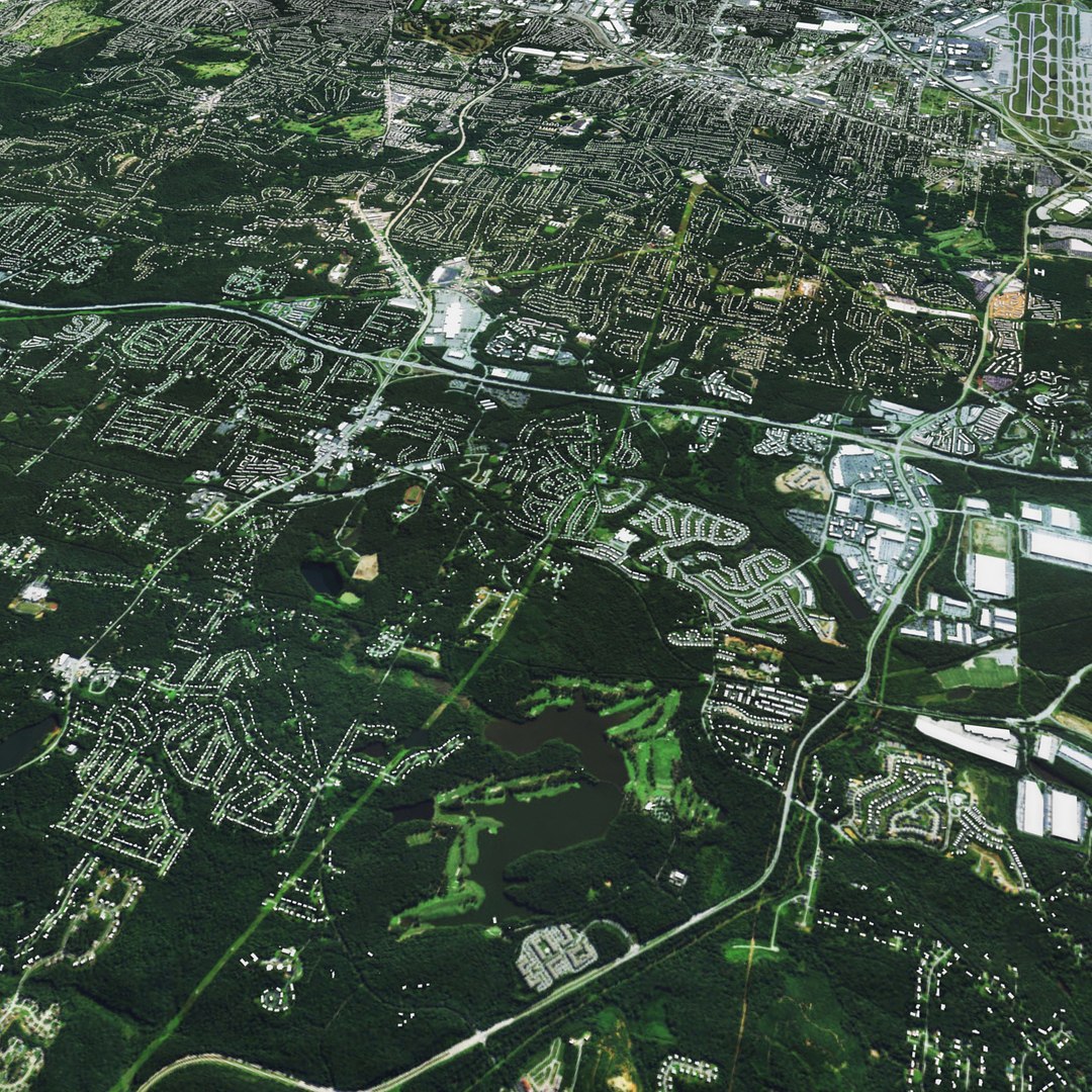 3D Atlanta City Model - TurboSquid 1352197