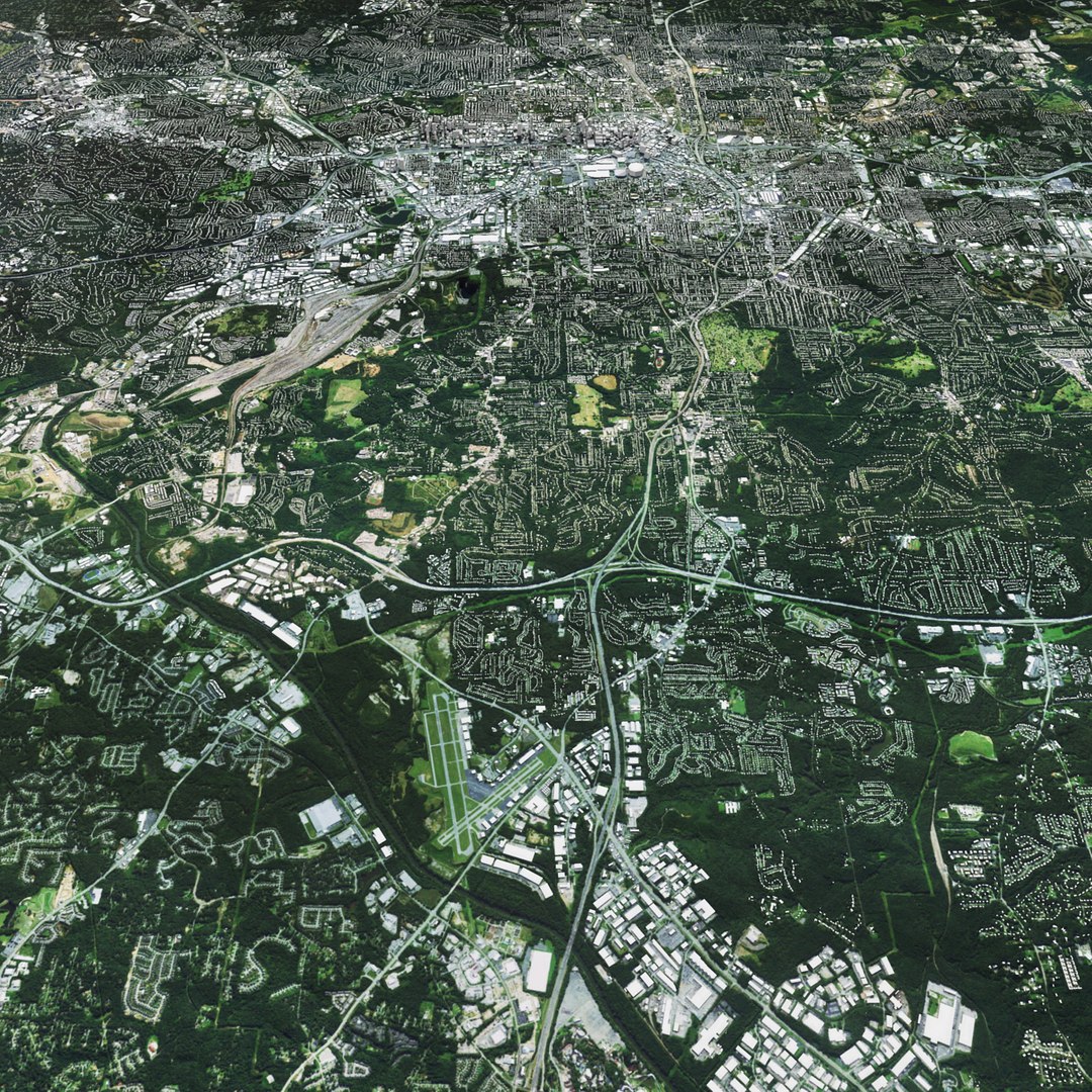 3D Atlanta City Model - TurboSquid 1352197