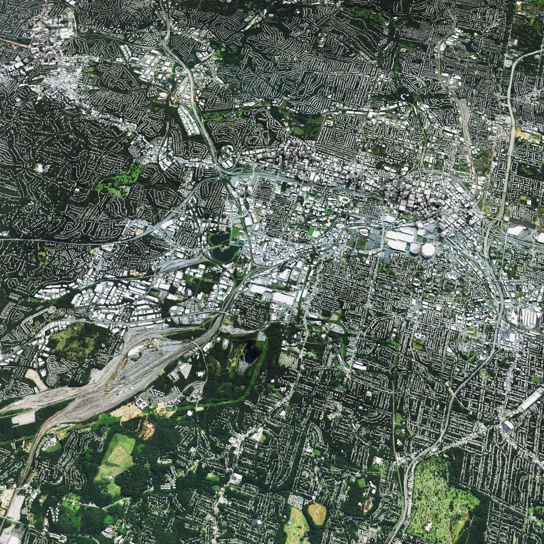 3D Atlanta City Model - TurboSquid 1352197