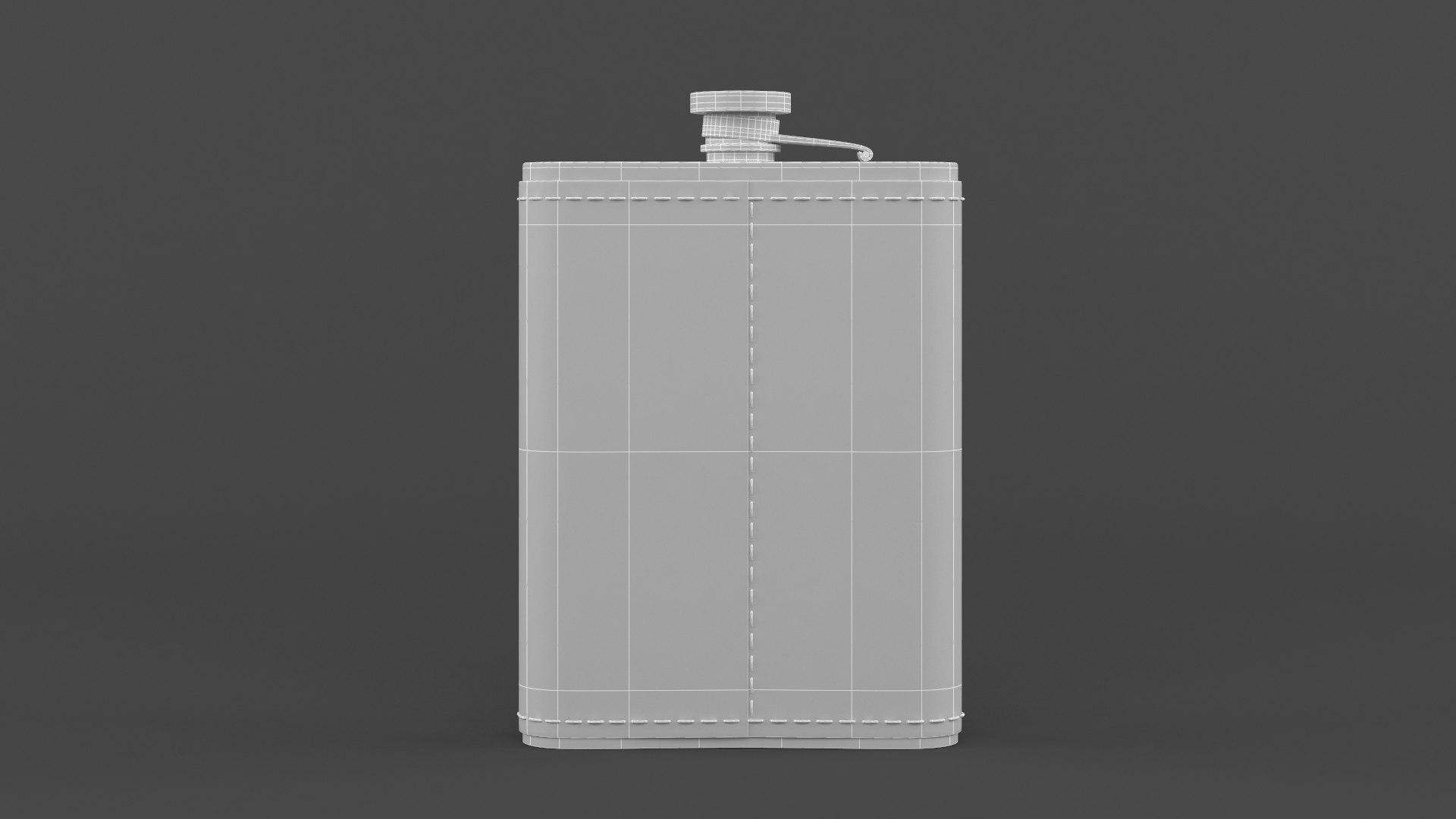 Flask Alcohol 3D Model - TurboSquid 2006310