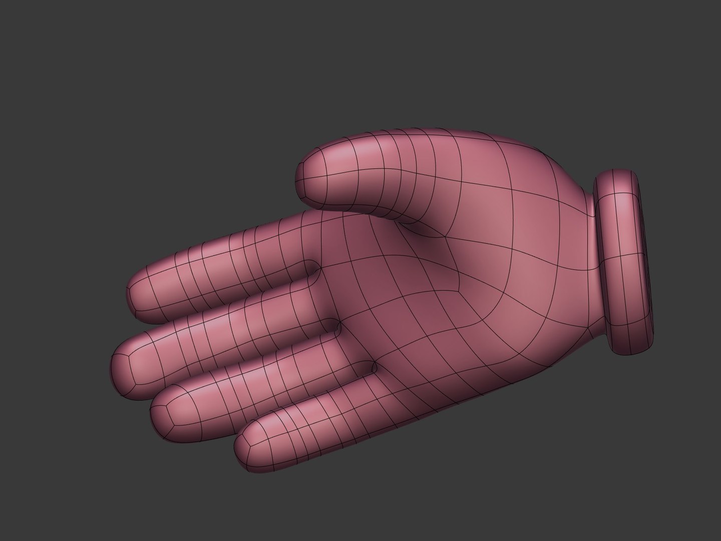 Cartoon hand model - TurboSquid 1349831