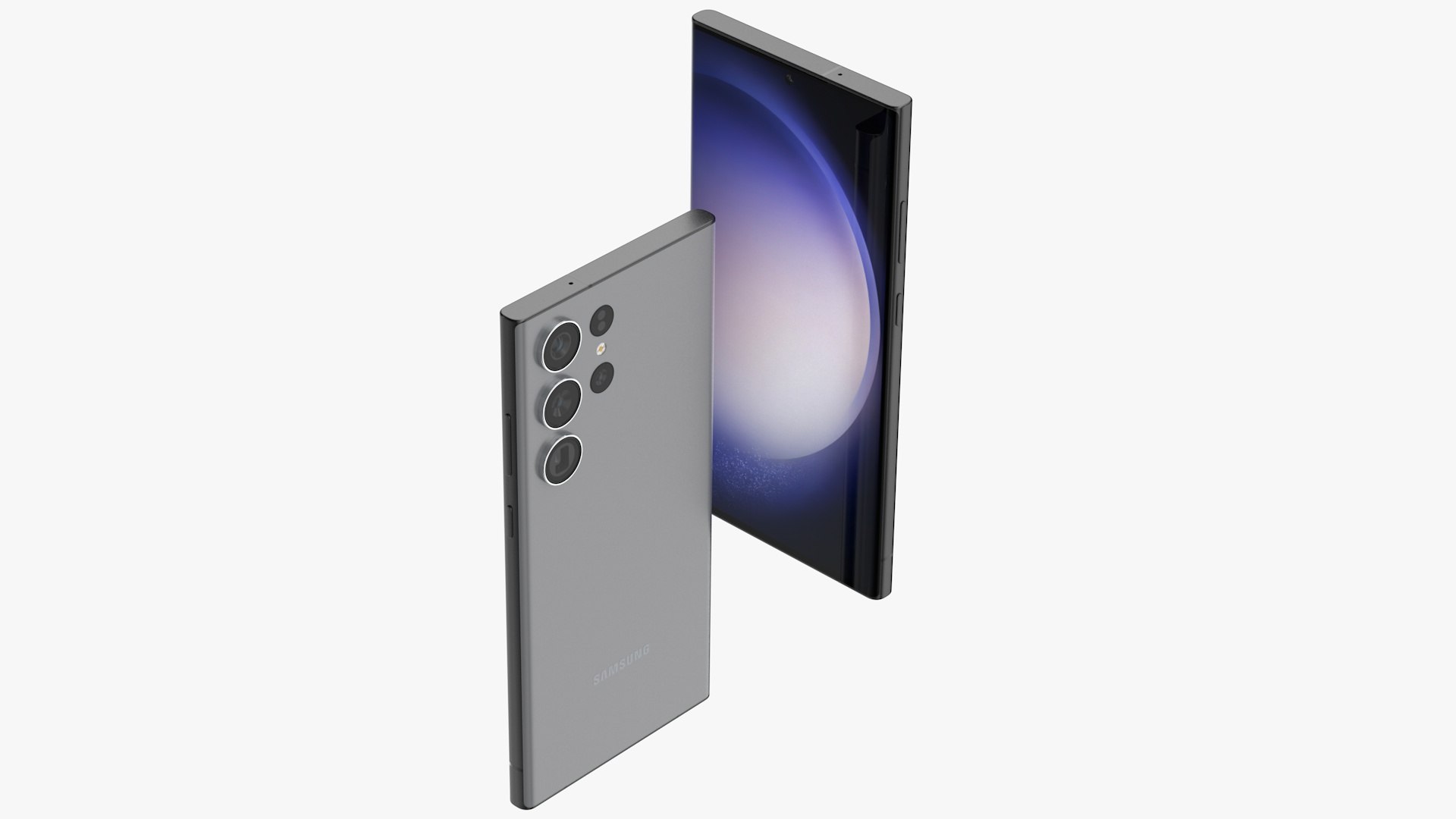 Samsung Galaxy S23 Ultra Gray 3D Model - TurboSquid 2025016