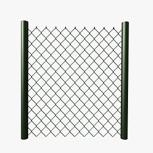 Rigged Chain Link Fence 3D Models With Enhanced License Tiers For ...
