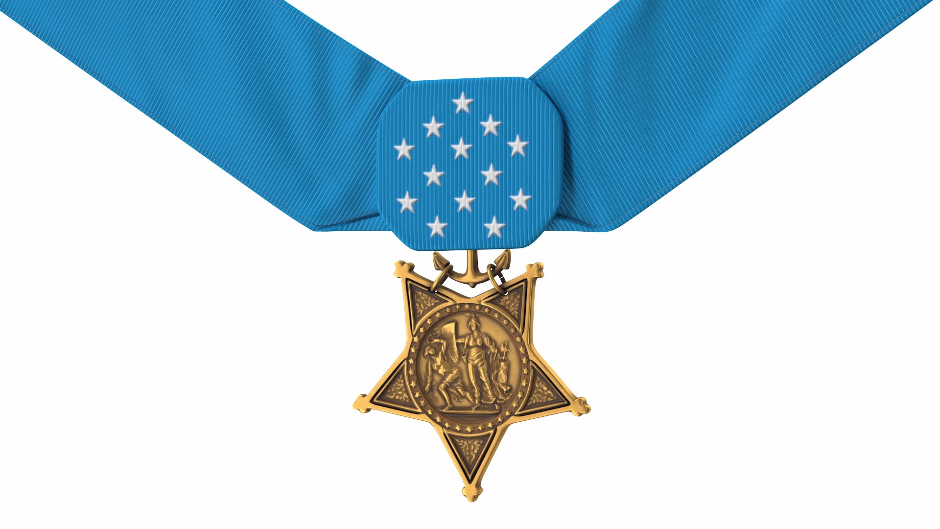 3D US Navy Medal Of Honor Model - TurboSquid 2047659