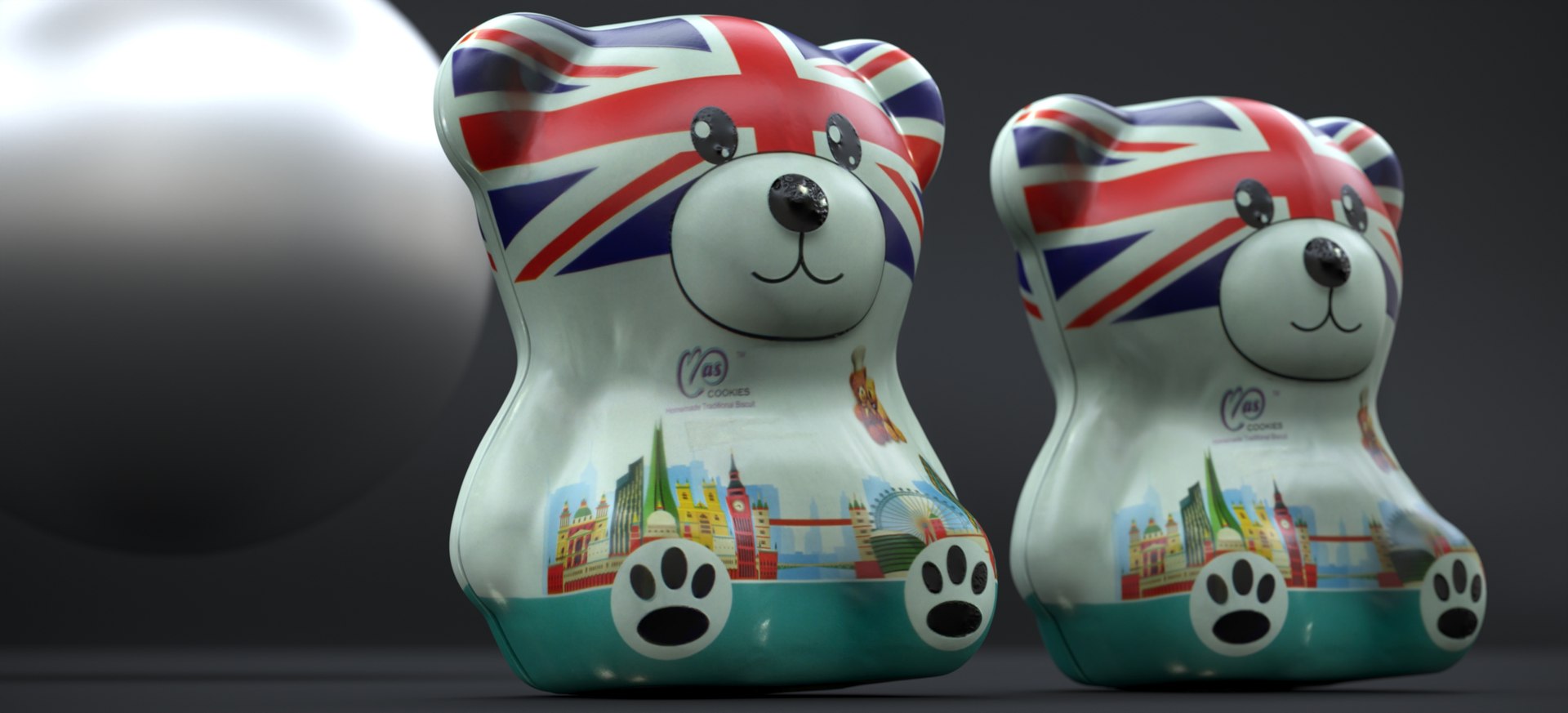 3D TEDDY BEAR ALUMINUM CAN BOX 2024 Model - TurboSquid 2191088