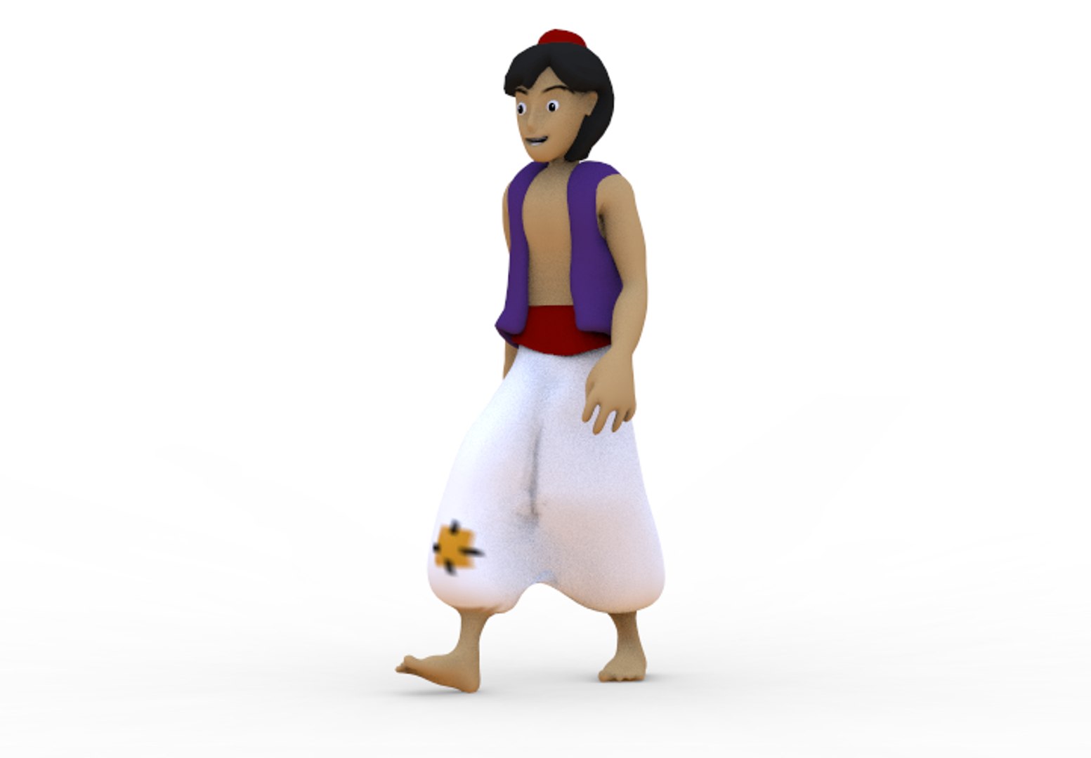 3d Aladdin Male Man
