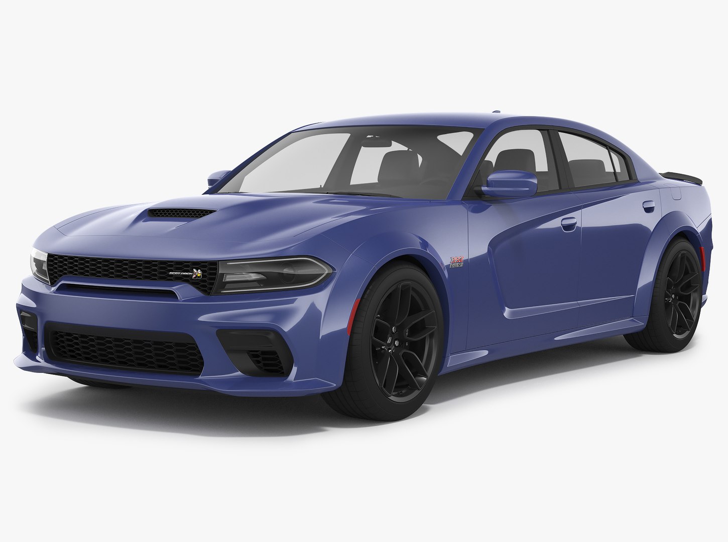 Dodge Charger Scat Pack Widebody 2021 3D model - TurboSquid 1733928