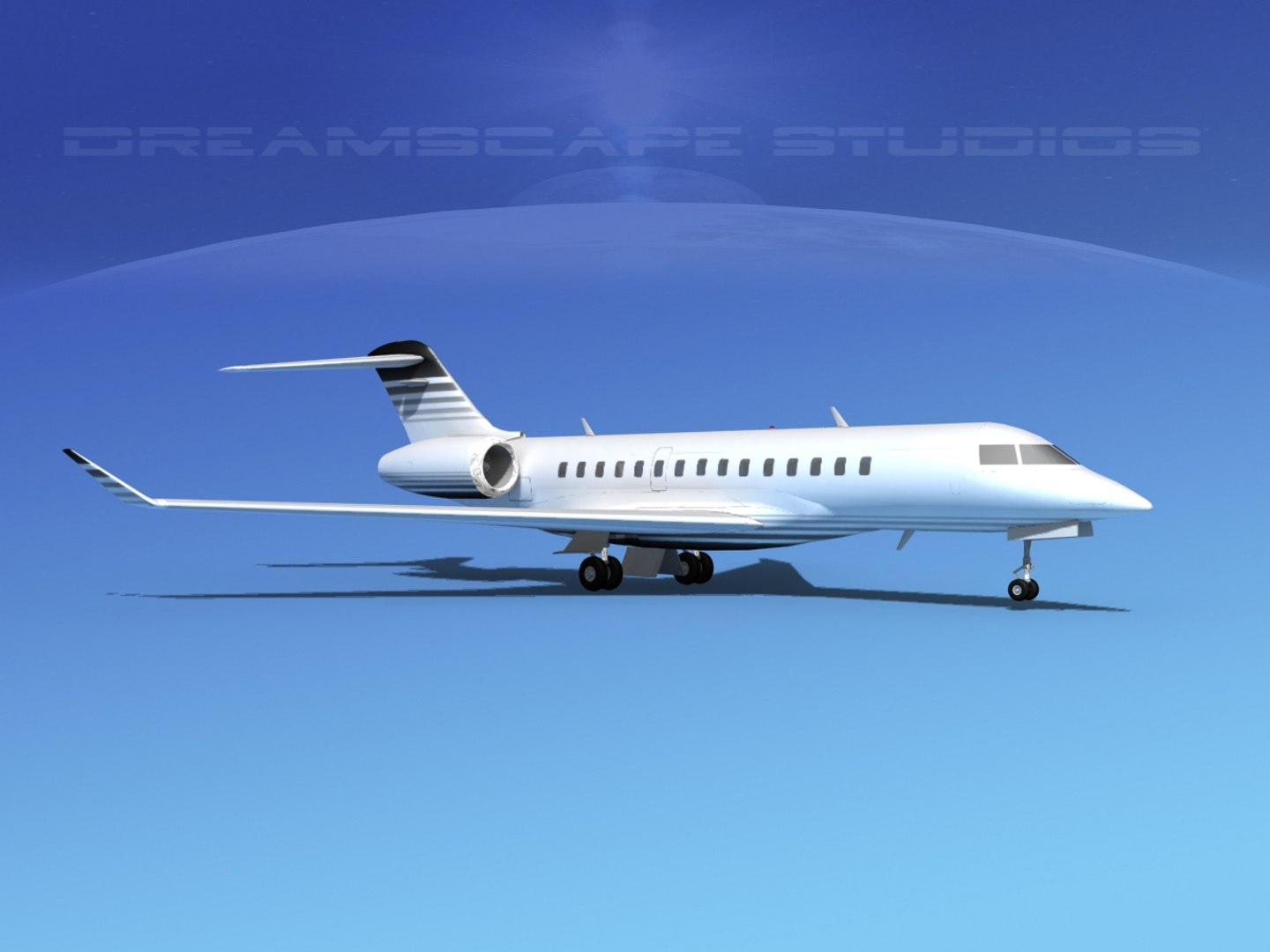 Global Express 5000 3ds