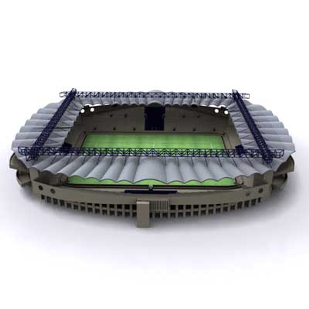 3d Football Stadium Model