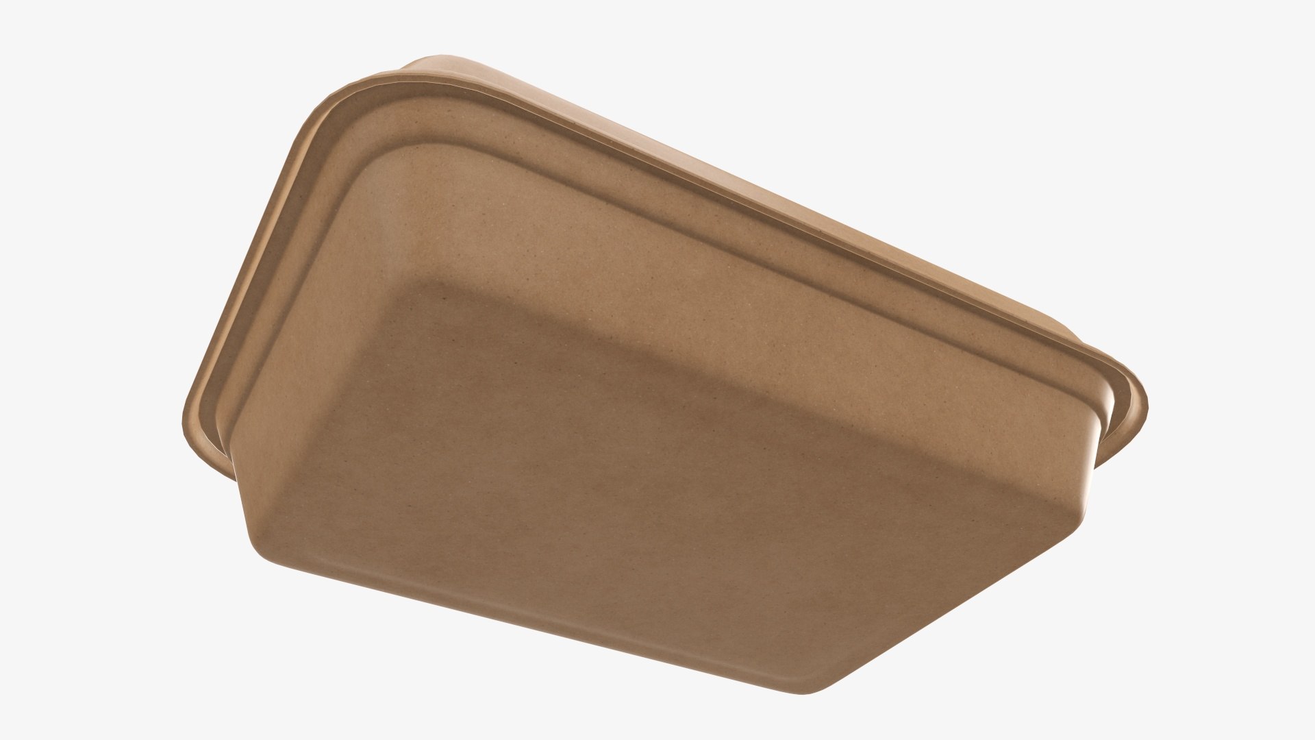 3D model box cardboard lunch - TurboSquid 1686095
