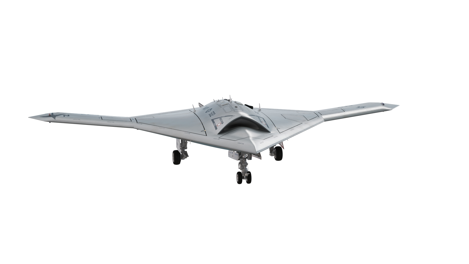 3D Stealth Tactical X-47B UAV Model - TurboSquid 2368329