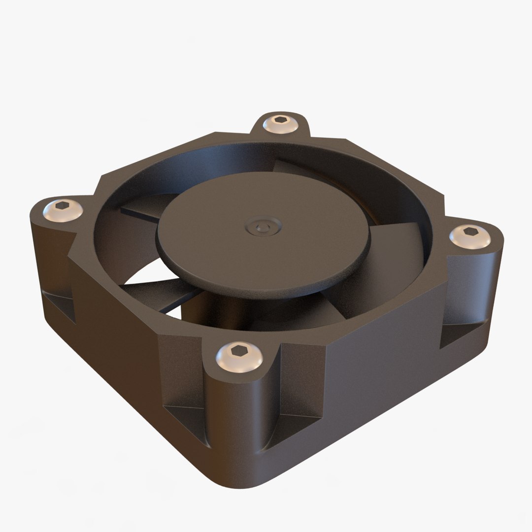 3d Model Cooling Fan