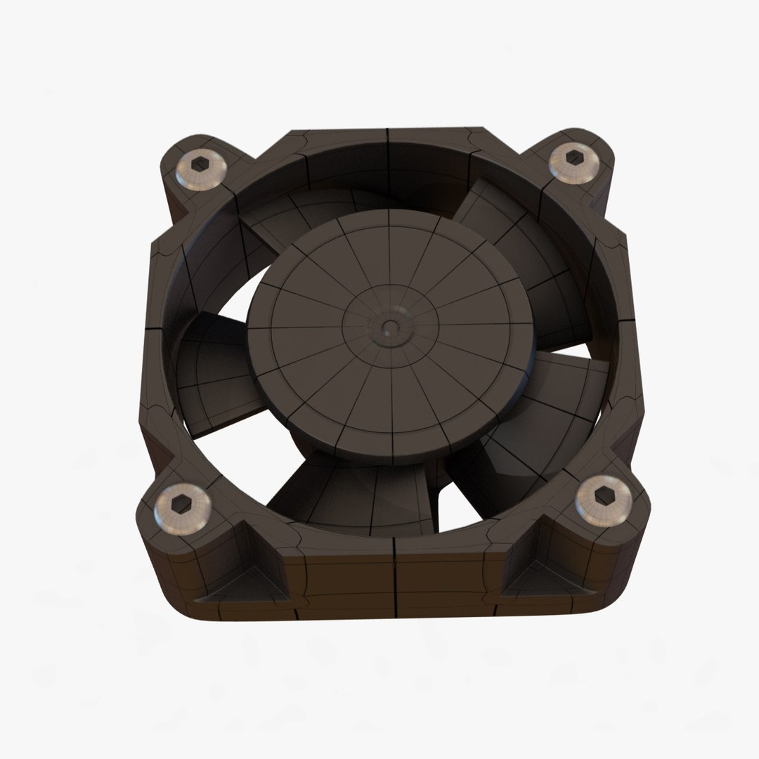 3d Model Cooling Fan
