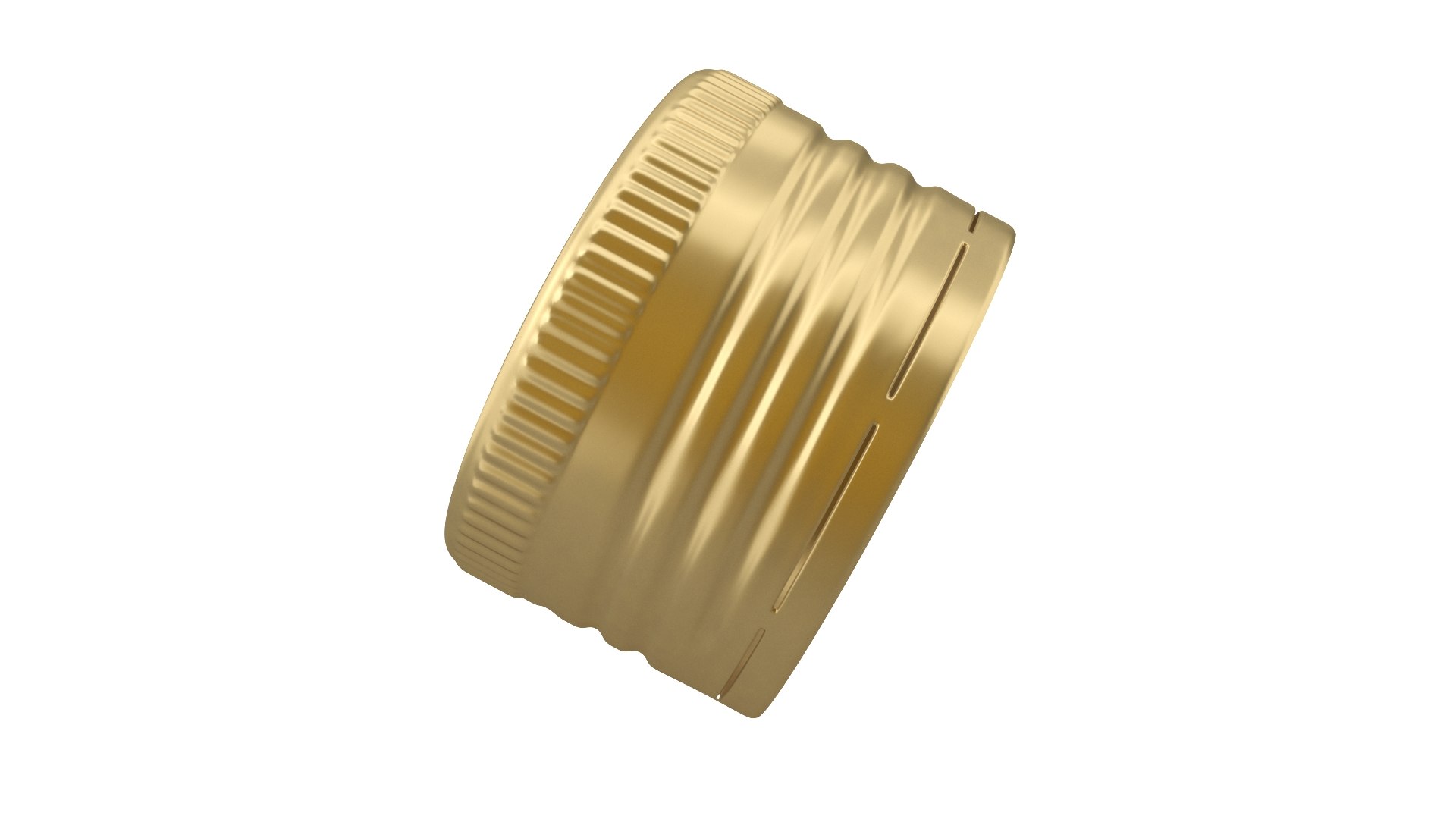 3D Bottle Screw Cap Model - TurboSquid 1493877