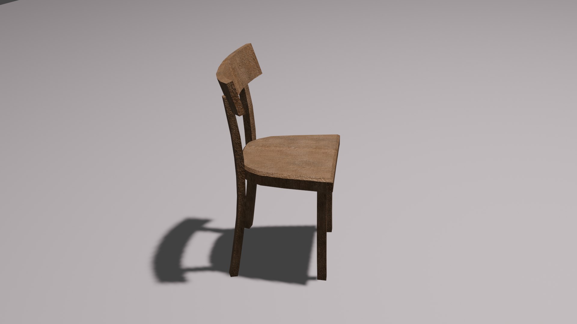 3D Wood Chair - TurboSquid 2162450