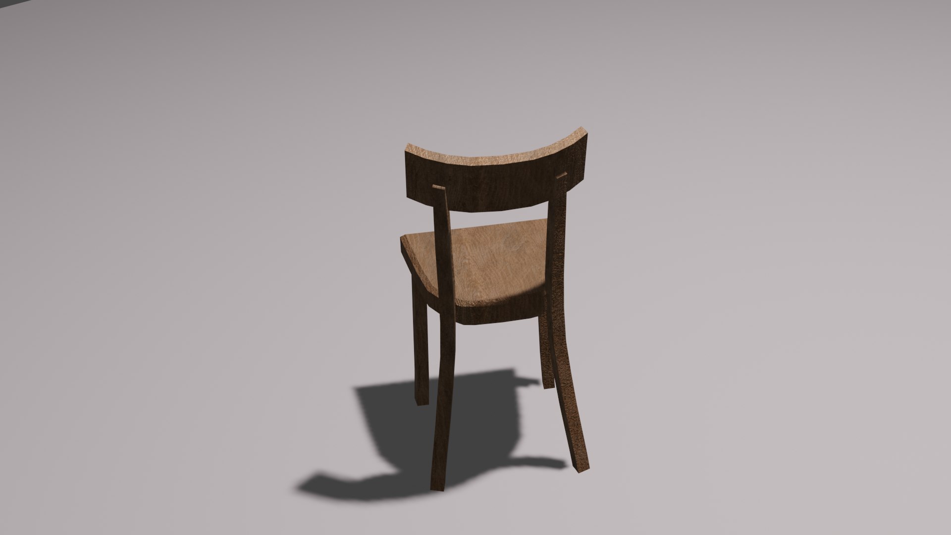 3D Wood Chair - TurboSquid 2162450