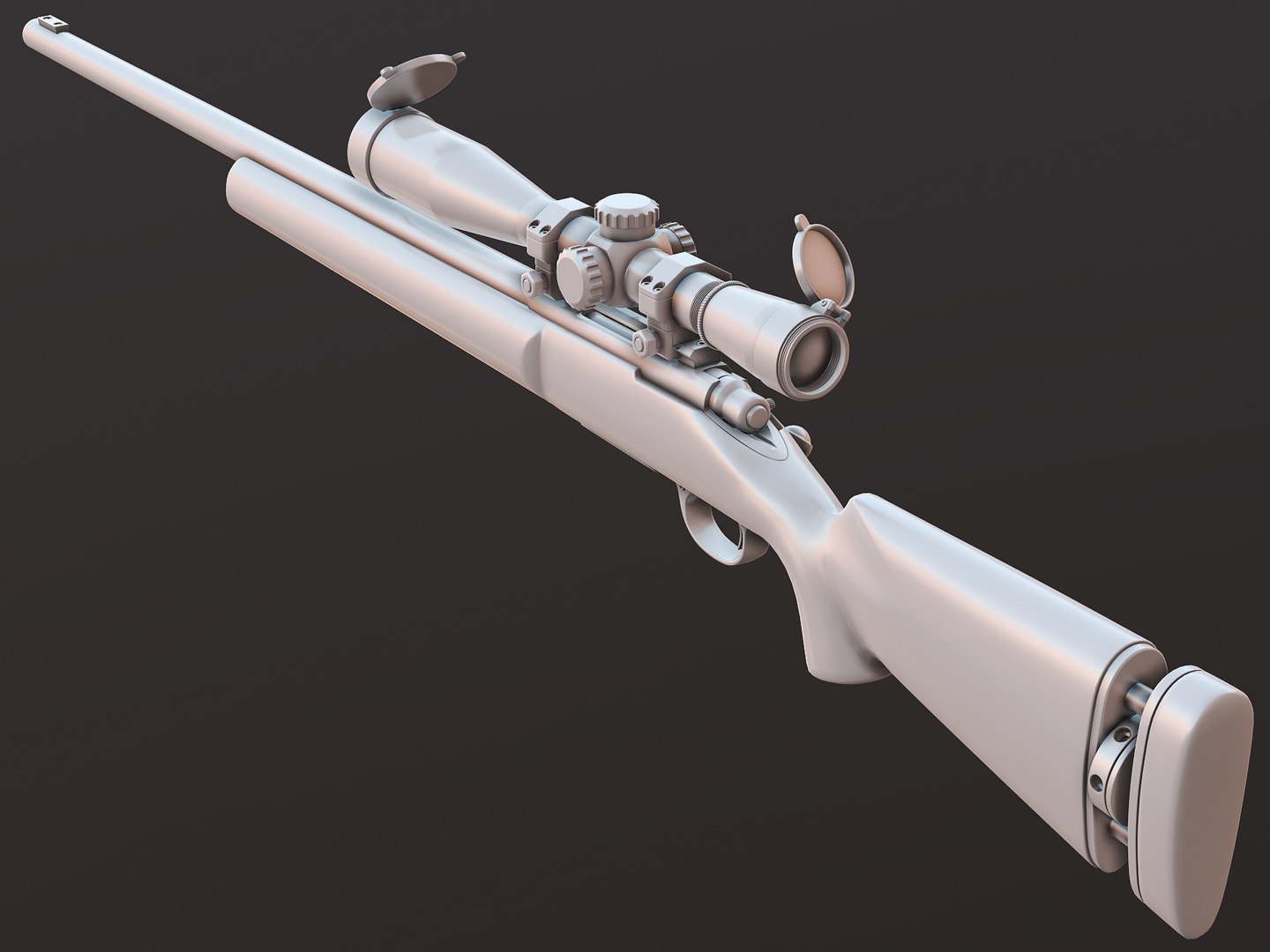 M24 rifle 3D model - TurboSquid 2022964