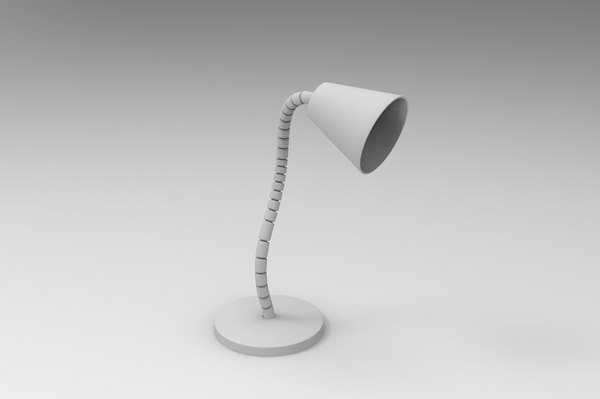 3D desk lamp model - TurboSquid 1674323