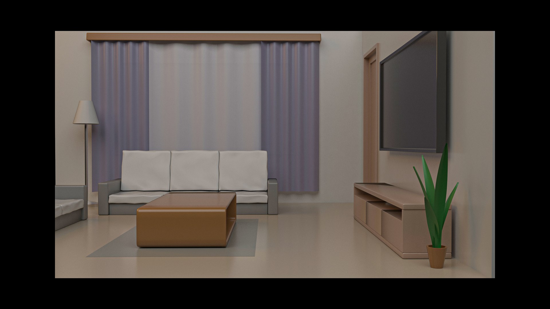 3D Basic Isometric Room - TurboSquid 1933599