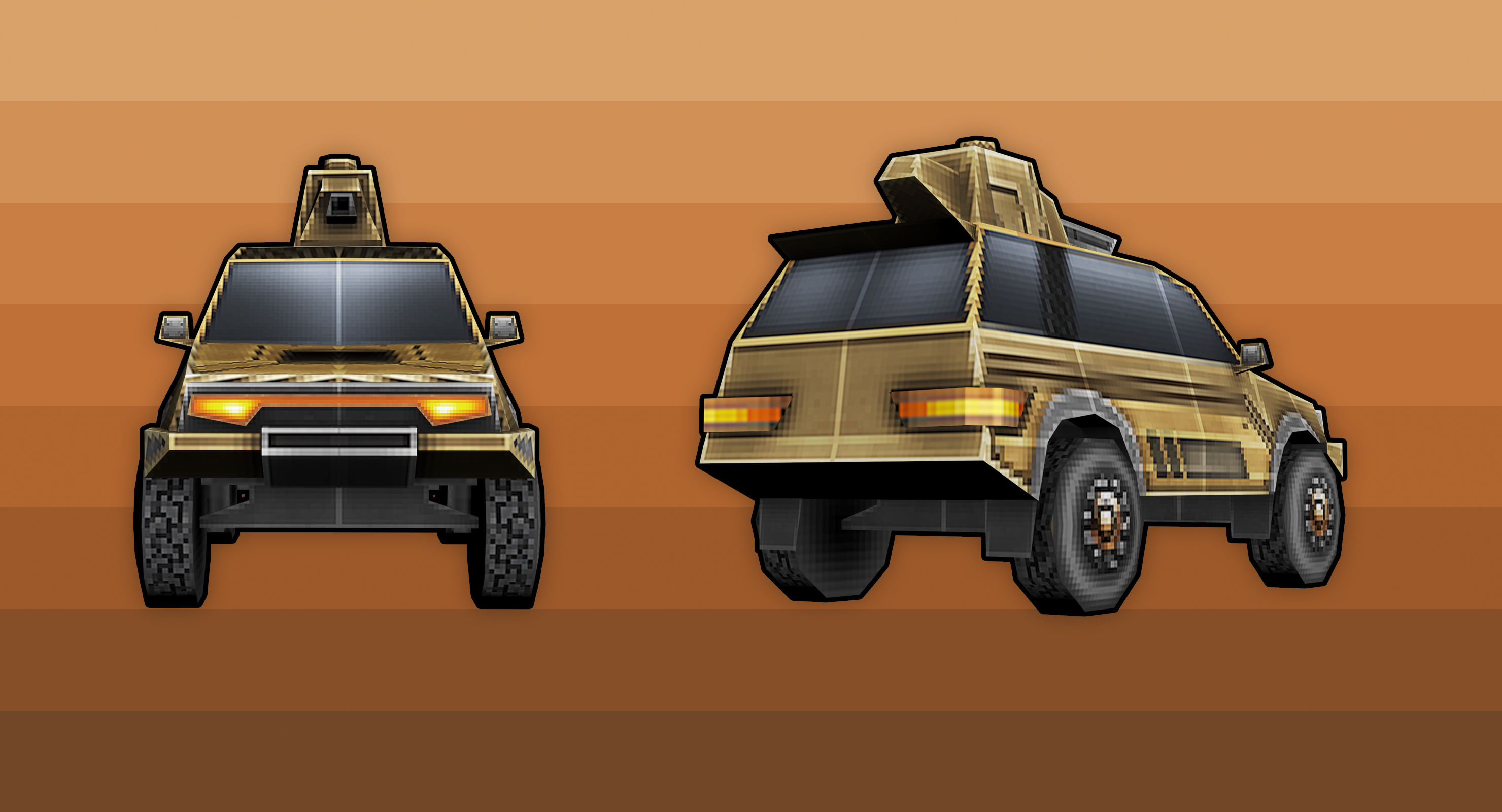 Stylized rts retro truck 3D model - TurboSquid 1548774