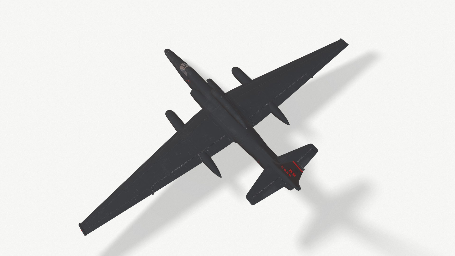 3D Model U-2 Dragon Lady - TurboSquid 1753525