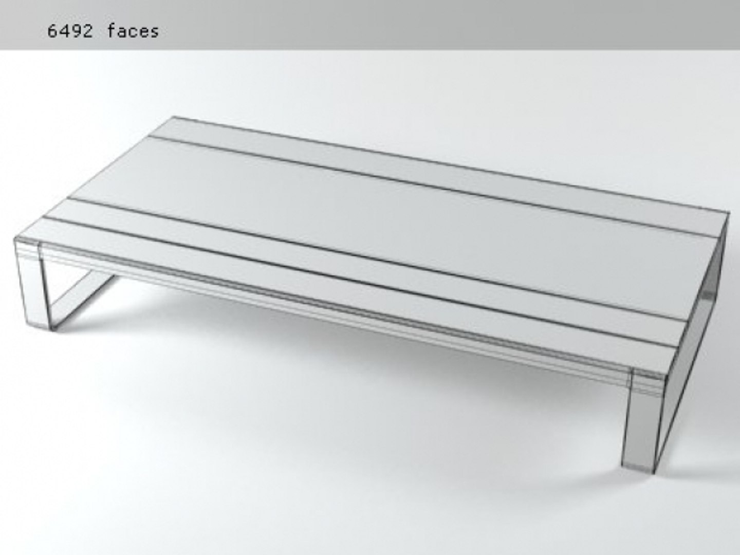 Flat Tables 3D Model - TurboSquid 1180508