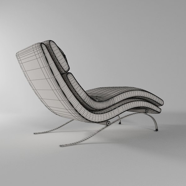 3d relaxing chair model