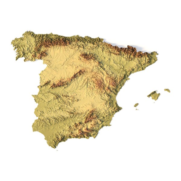 Spain STL 3D 모델 - TurboSquid 1910864