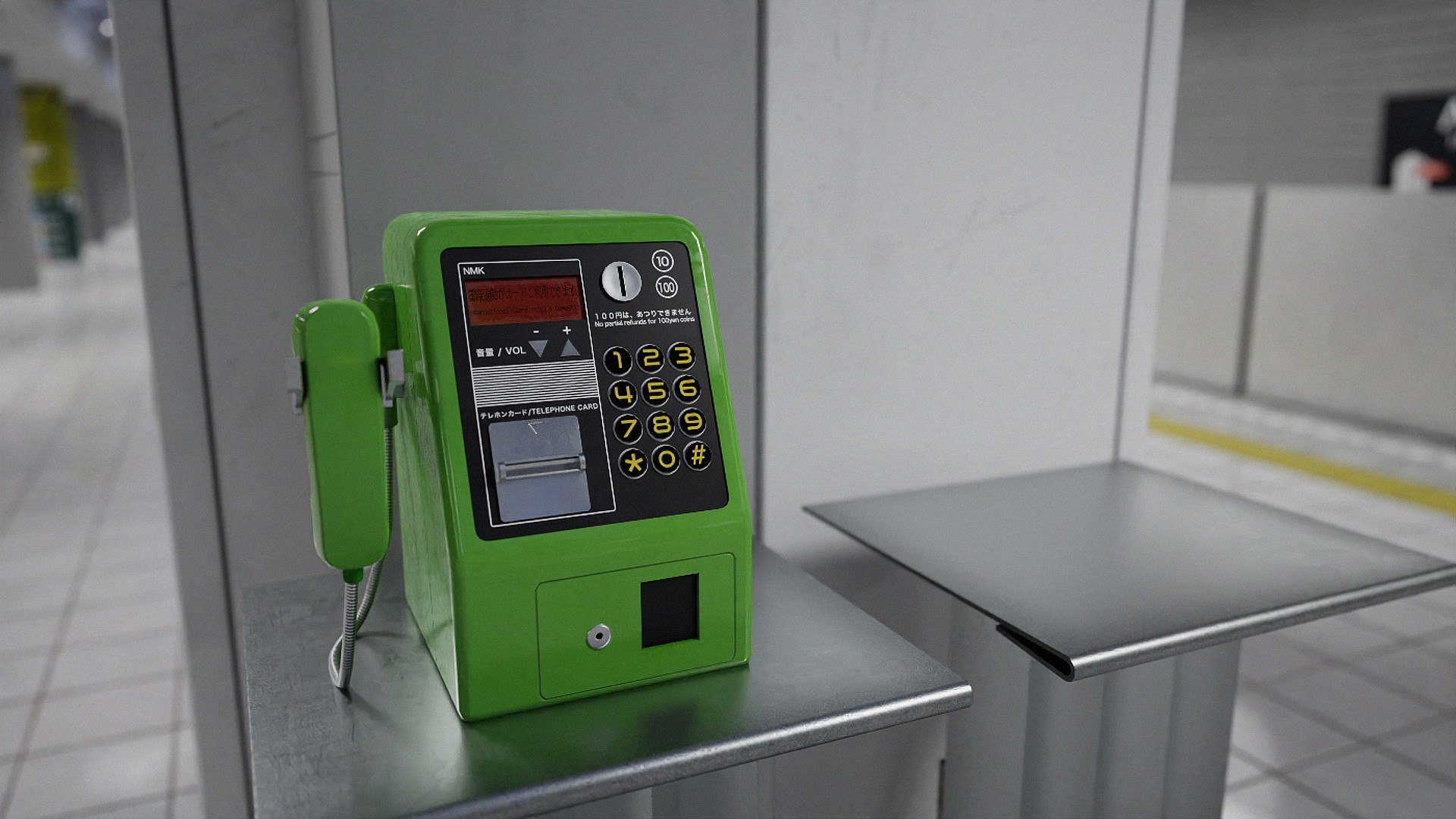 3D Model Tokyo Metro Station 01 - TurboSquid 2137683