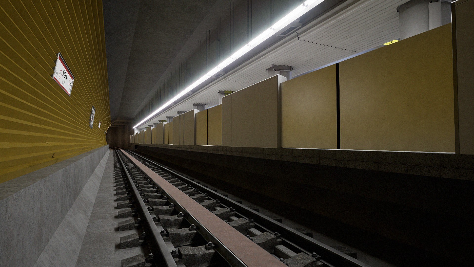 3D Model Tokyo Metro Station 01 - TurboSquid 2137683