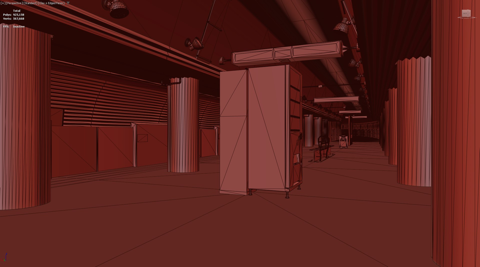3D model Tokyo Metro Station 01 - TurboSquid 2137683