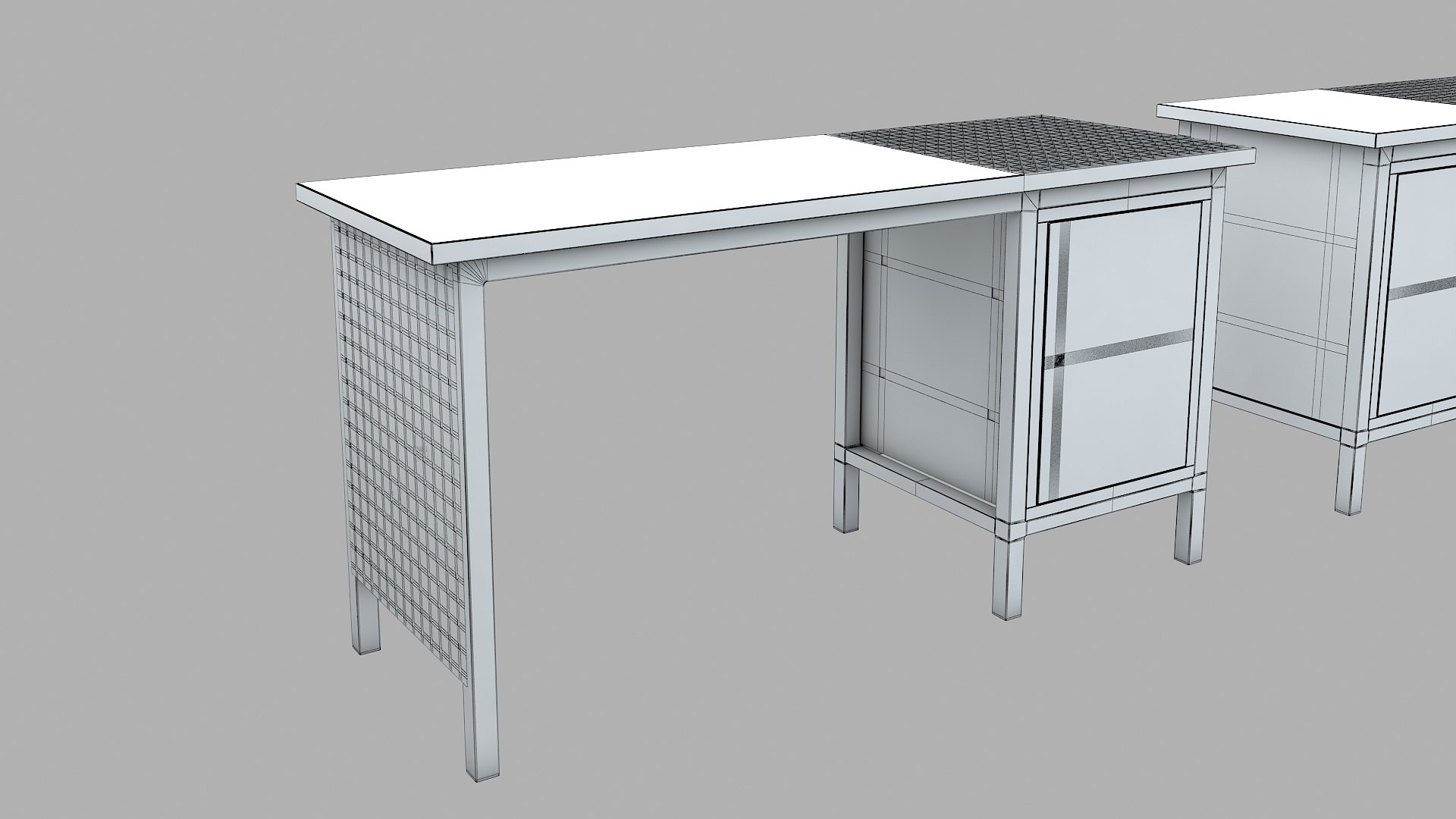 Table Industrial 3D Model - TurboSquid 2221185