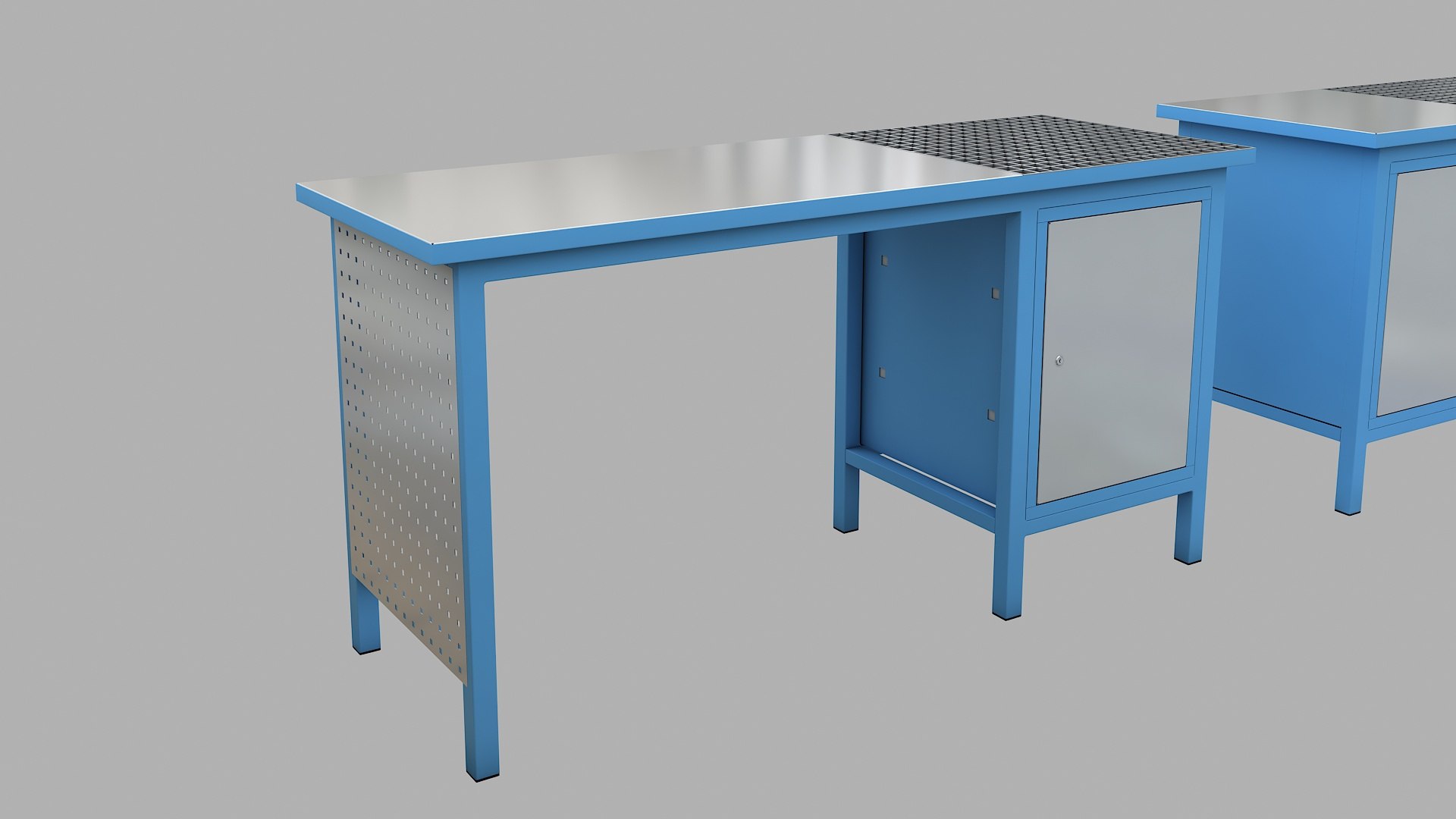Table Industrial 3D Model - TurboSquid 2221185