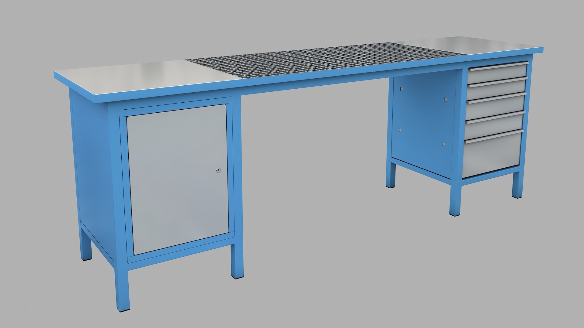 Table Industrial 3D Model - TurboSquid 2221185