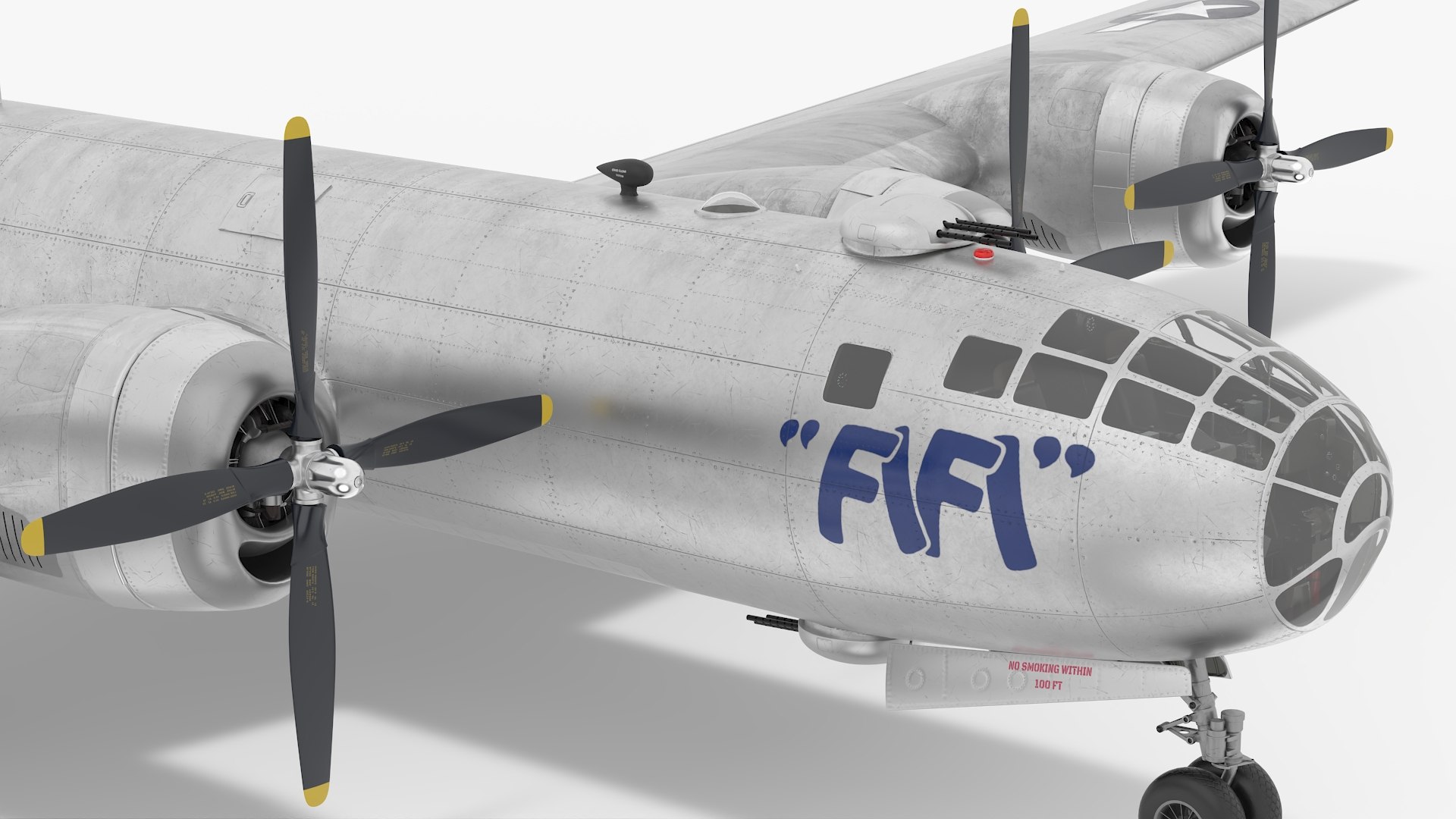 Boeing B-29 FIFI 3D Model - TurboSquid 2379519
