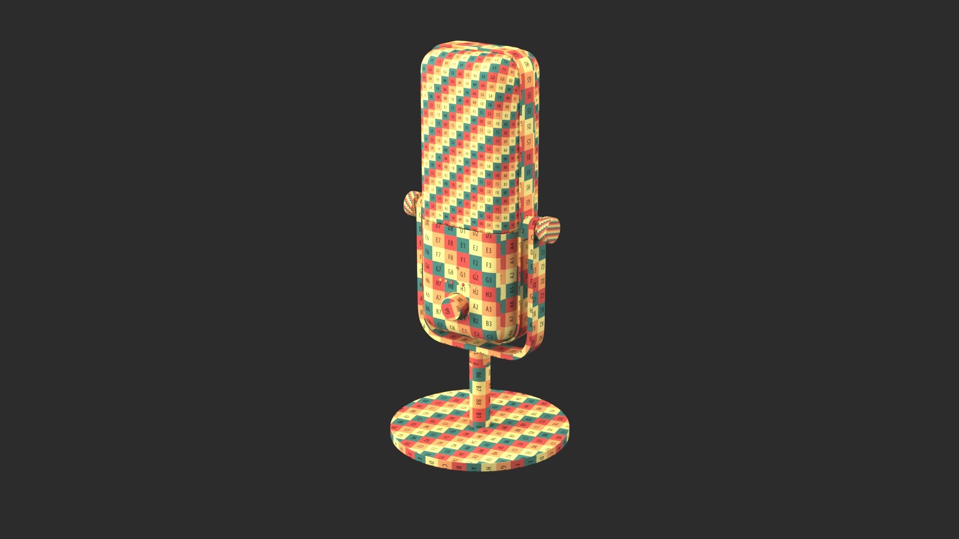Microphone Model - TurboSquid 2029374