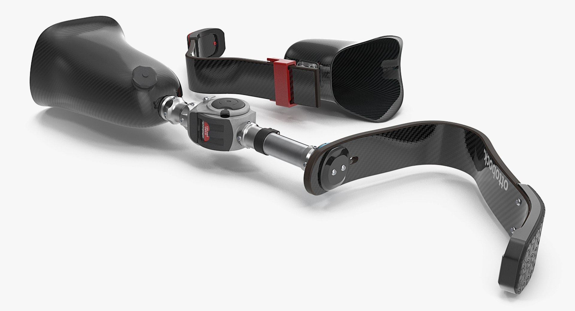 Knee Fitness Prosthetics Set 3D Model - TurboSquid 1301011