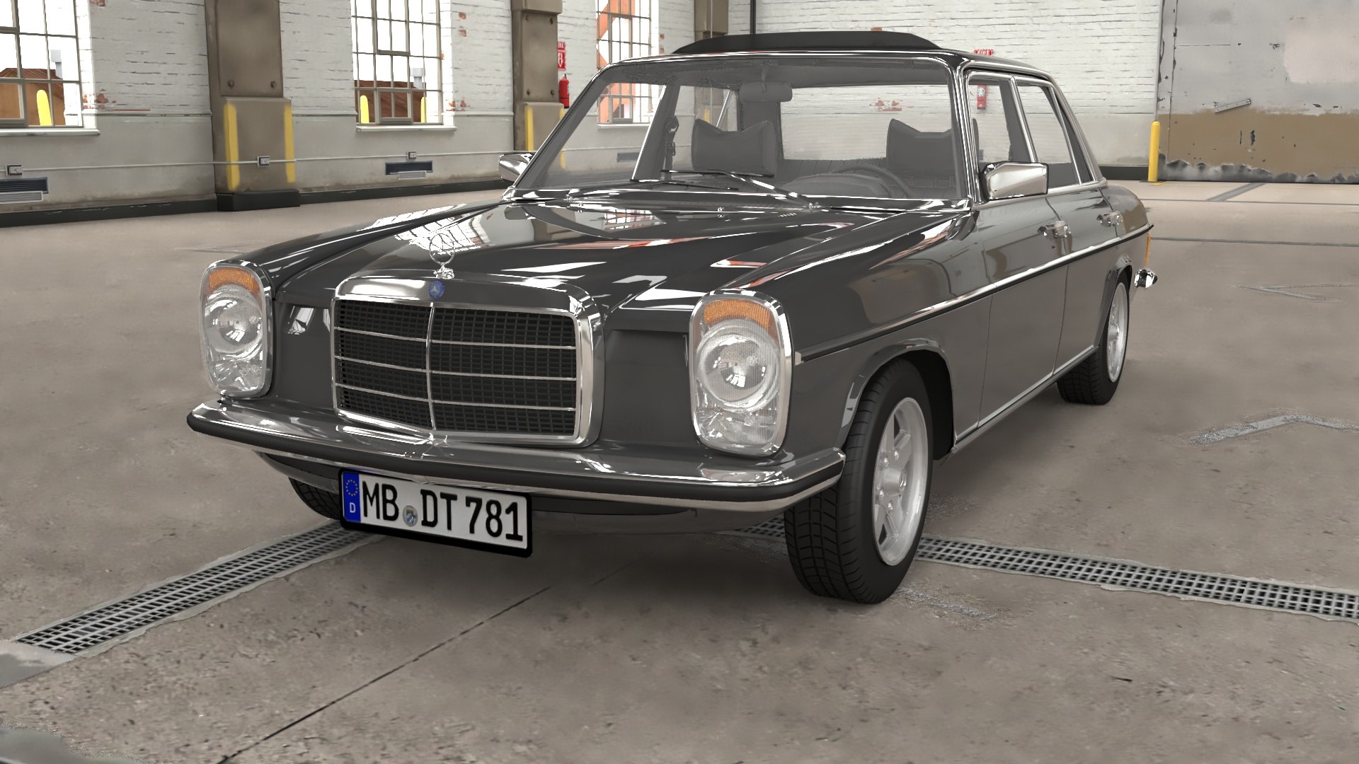 3D 1968-1975 Mercedes Benz W115 - TurboSquid 2019874