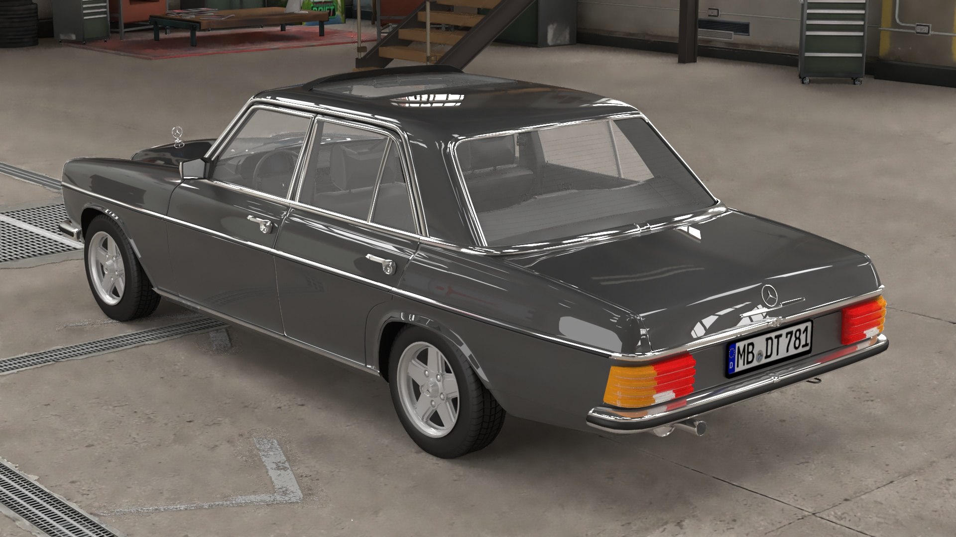 3D 1968-1975 Mercedes Benz W115 - TurboSquid 2019874