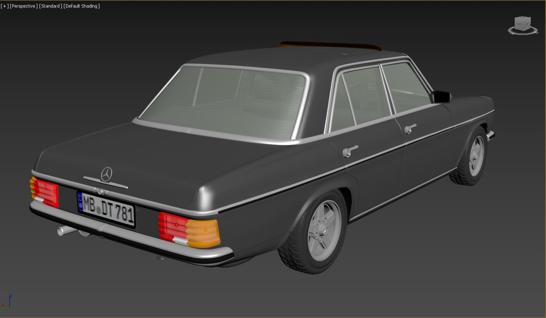 3D 1968-1975 Mercedes Benz W115 - TurboSquid 2019874